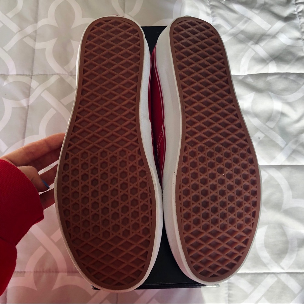 Red Authentic Vans Original - Gem